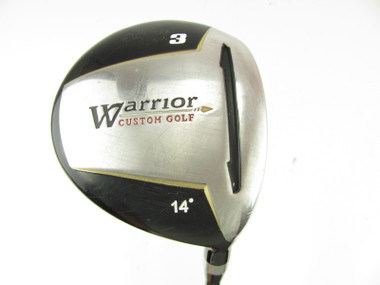Warrior Golf Custom Fairway 3 wood 14 Degree with Graphite Regular ...