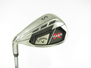 LEFT HAND Callaway RAZR X Sand Wedge w/ Steel Wedge Flex - Clubs n ...