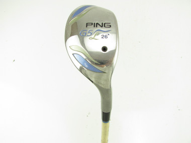 LADIES Ping G5 Hybrid 26 degree with Graphite - Clubs n Covers Golf