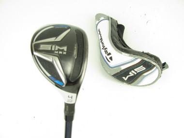TaylorMade Sim Max #4 Hybrid 22 degree with Graphite Senior +Headcover ...