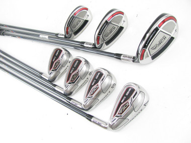 Adams A12 OS Iron Set 4h,5h,6h,7-PW Steel Senior +3/4" - Clubs n Covers ...