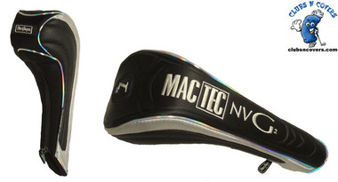 NEW Macgregor Mac Tec NVG 2 Driver Headcover SILVER - Clubs n Covers Golf