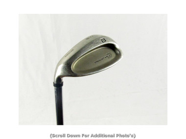 LEFT HAND Wilson Deep Red Sand Wedge w/ Factory Steel Stiff Flex (7/10 ...