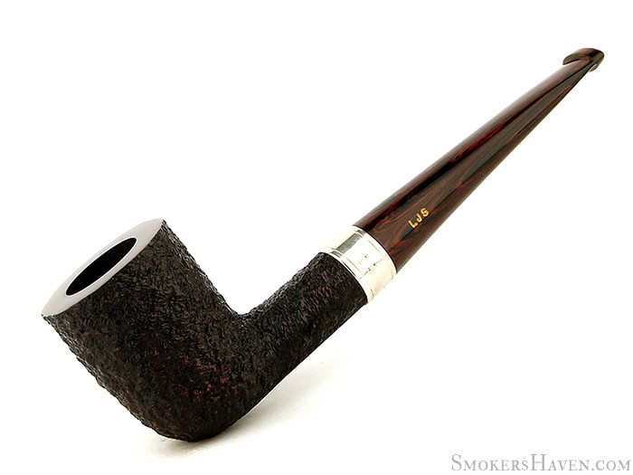 Ferndown Estate Pipe Bark 3-Star Les Wood Carved Dublin w/ Silver Band ...
