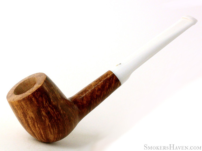Luciano Pipe #235 Group 2 Smooth Billiard w/ White Half Saddle ...