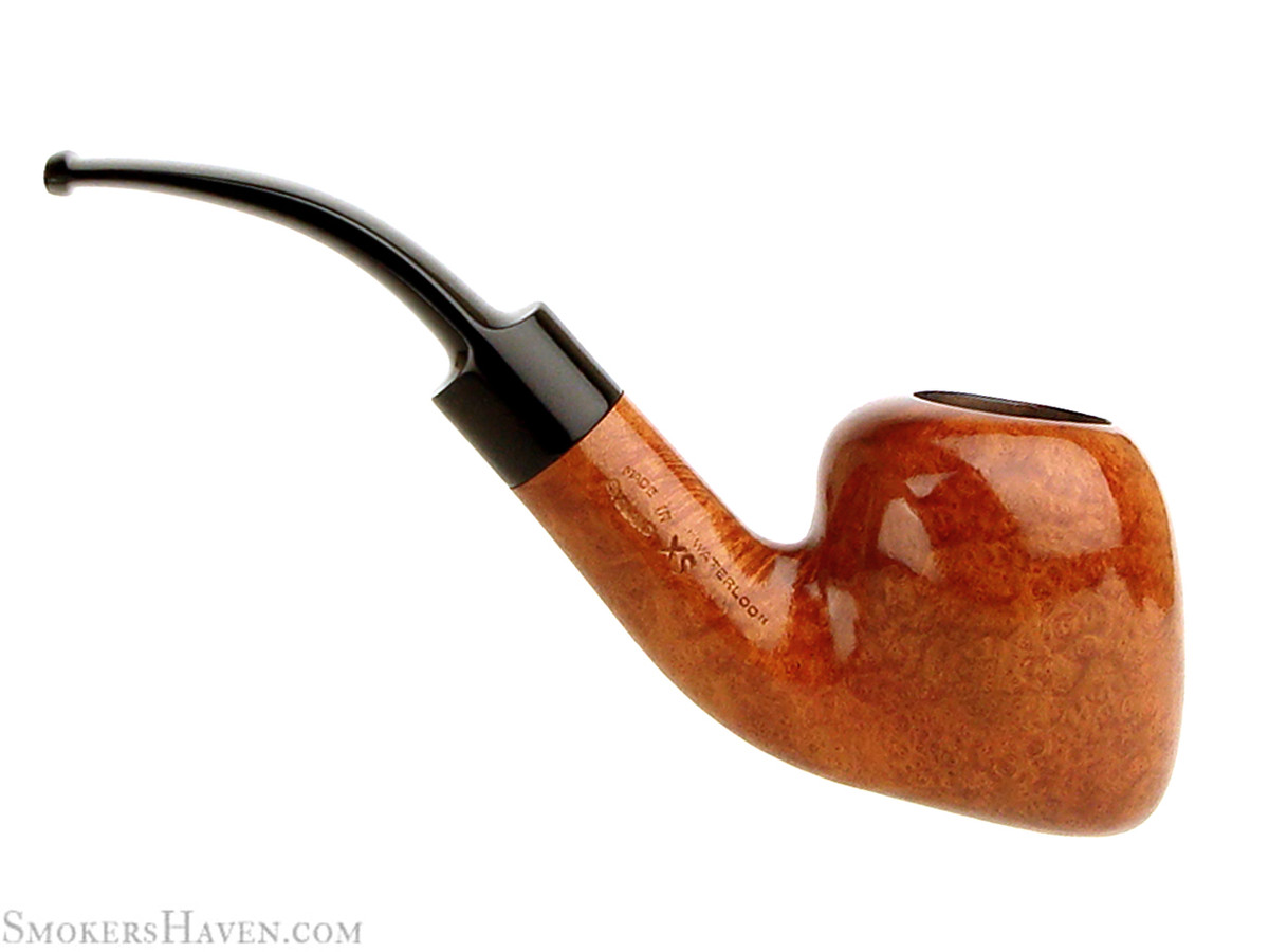 Sasieni Estate Pipe Four Dot Natural Waterloo XS 1/2 Bent Smooth Acorn ...