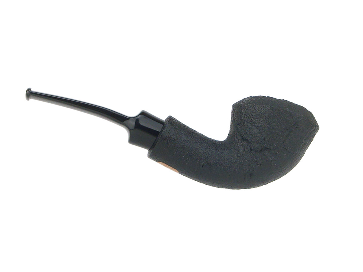 Buckeye Pipe Black Blast Penny - SmokersHaven.com