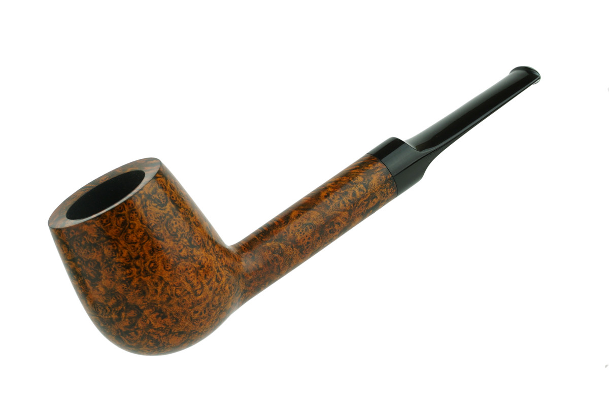 W Pipes Pipe Birdseye Long Shank Saddle Billiard - SmokersHaven.com