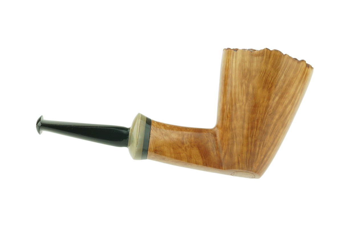 Gheppo Pipe Smooth Dublin w/ Plateaux - SmokersHaven.com