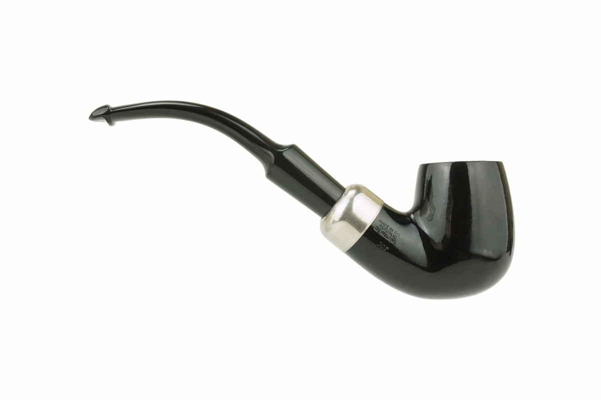 Irish Estate Pipe Peterson Bent Billiard 307 Dress Finish ...