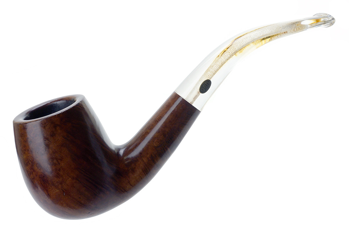 English Estate Pipe GBD Virgin Smooth Bent Billiard 508 (1950's to 1960 ...