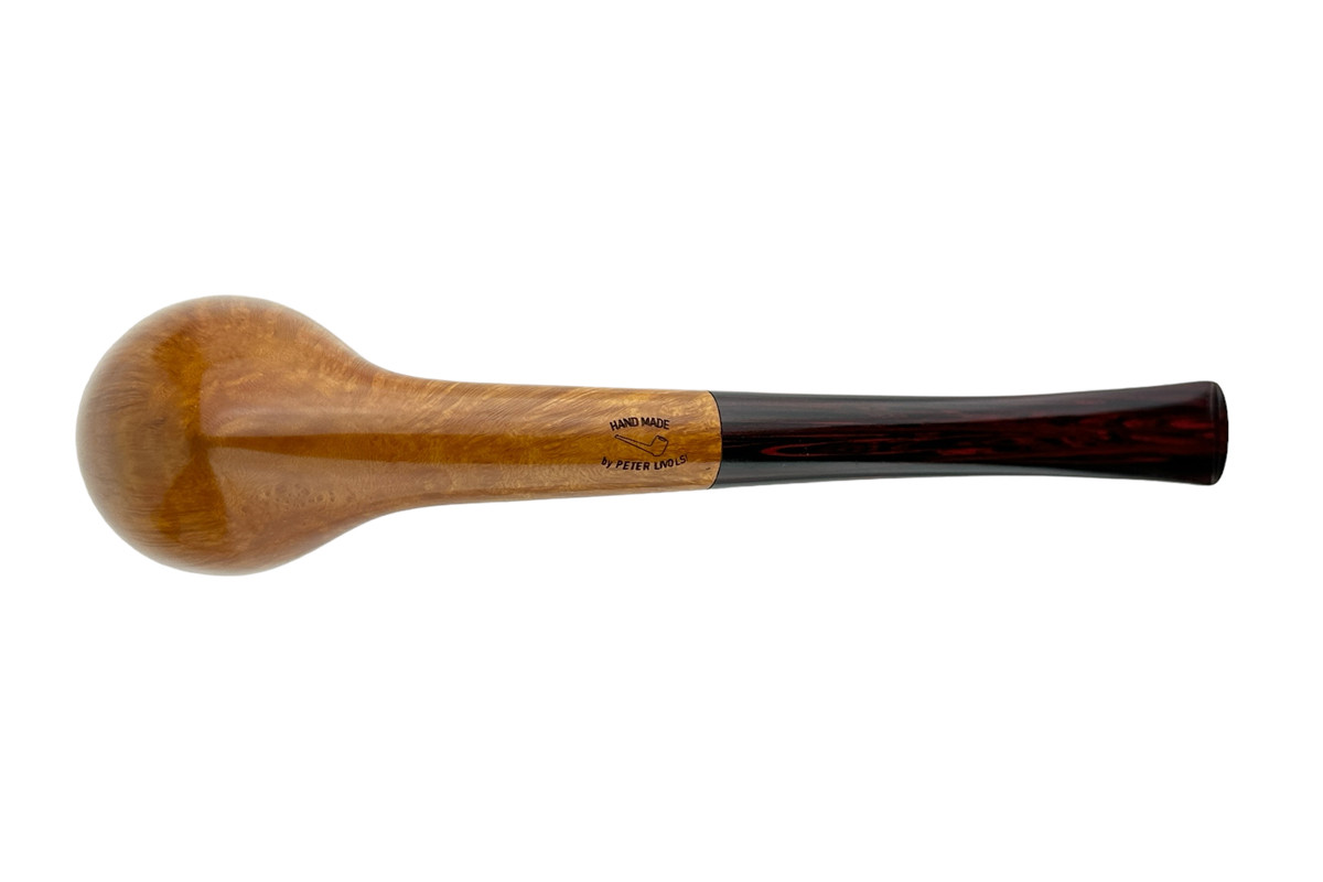 Peter Livolsi Pipe Smooth Natural Dublin - SmokersHaven.com