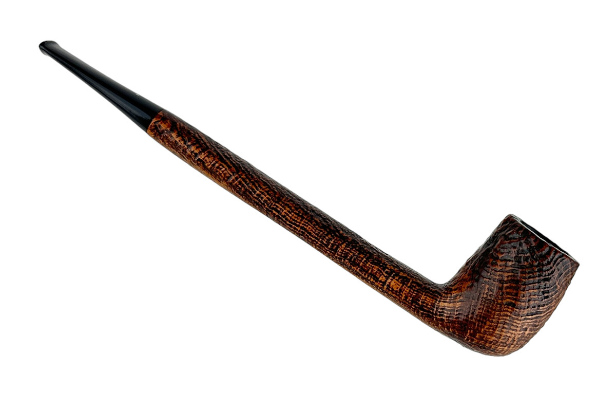 English Estate Pipe Sasieni Four Dot Ruff Root Dovercourt Extra Long ...