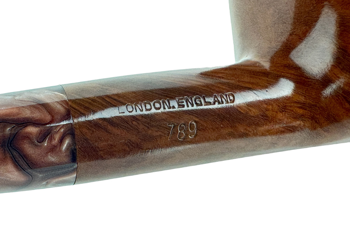 English Estate Pipe GBD Bronze Velvet 789 Pot (Est. 1970's) Unsmoked ...