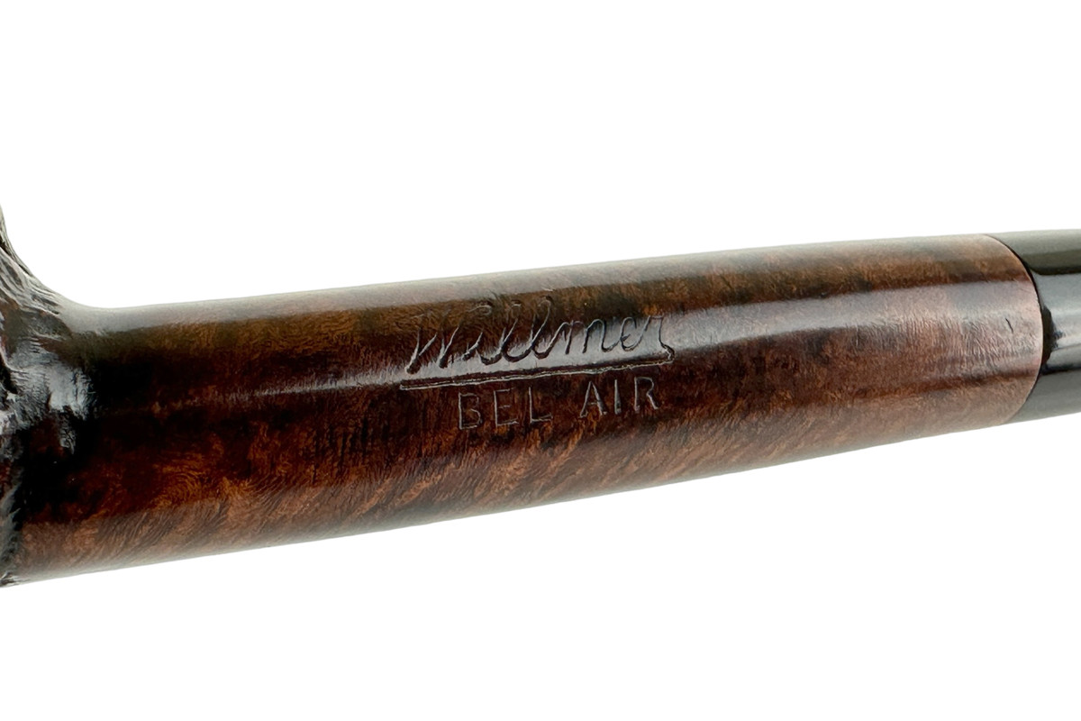 English Estate Pipe Willmer Bel Air Carved E13893 - SmokersHaven.com