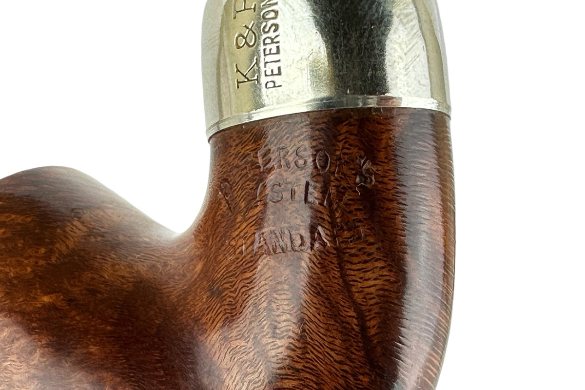 Irish Estate Pipe Peterson System Standard 317 Smooth Bent Billiard P ...