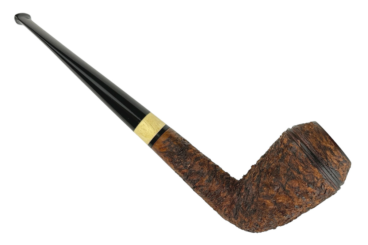 Pipe Ganci Pipe Carved Rhodesian - SmokersHaven.com