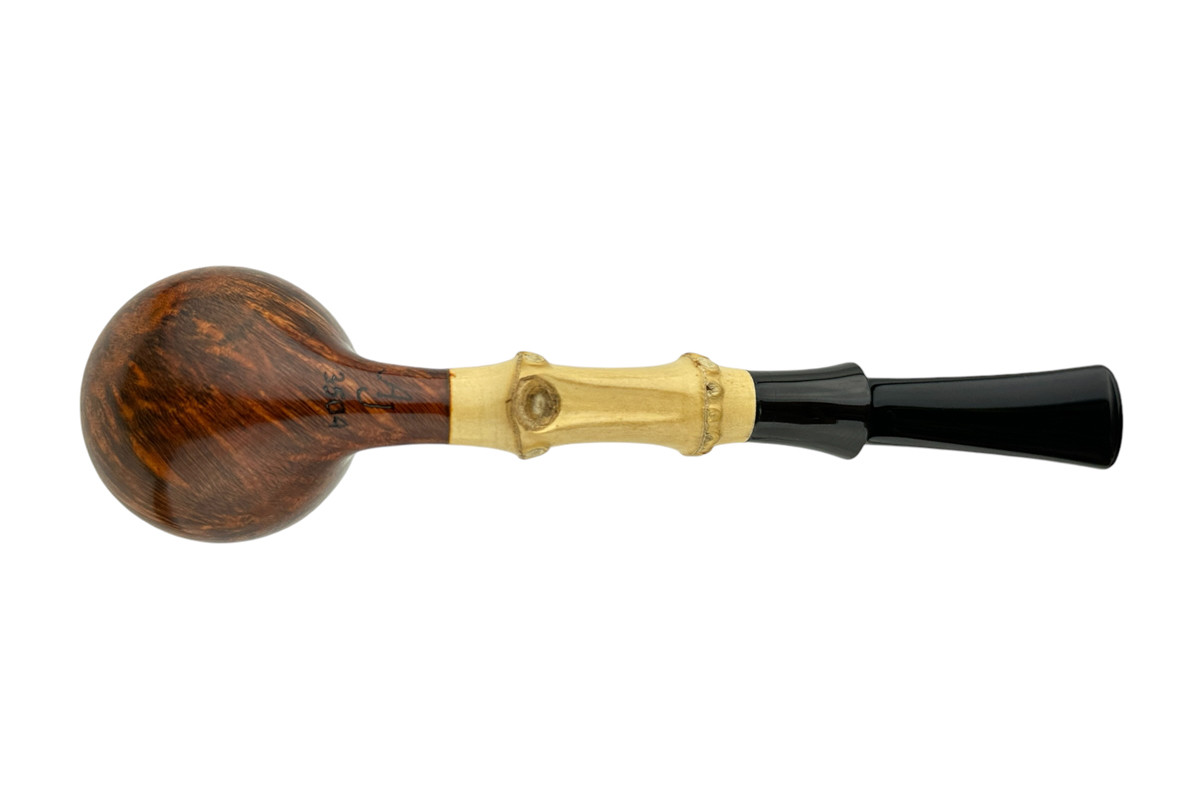 Ali Jabar Pipe Smooth Bamboo Egg N14164 - SmokersHaven.com