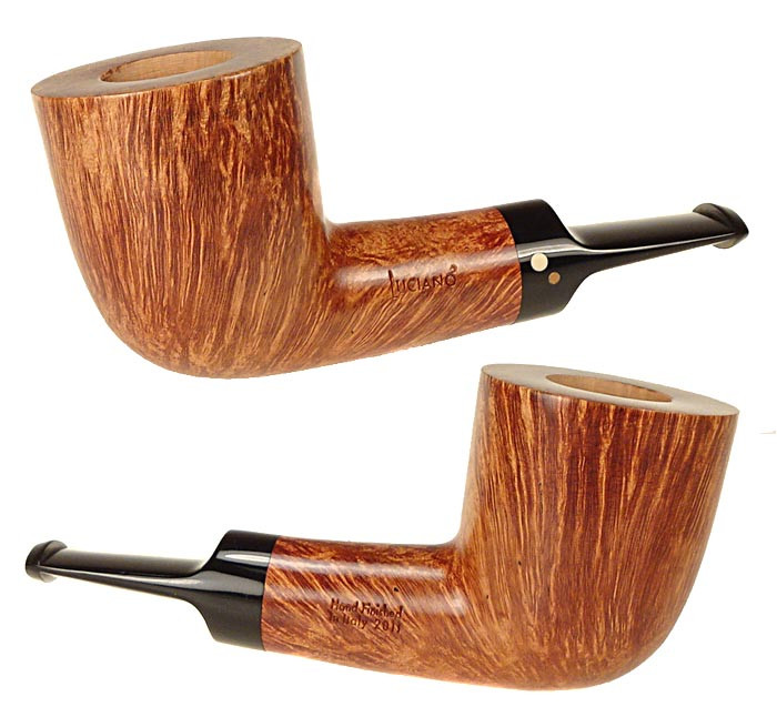 Luciano Pipe Pease Di Piazza Design Dublin Nosewarmer - SmokersHaven.com