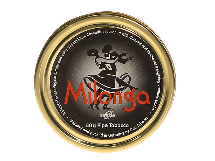 Dan Tobacco Pipe Tobacco Milonga 50g Tin - SmokersHaven.com