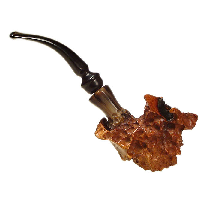 Micoli Estate Pipe Freehand w/ Horn ACJ 78 - SmokersHaven.com