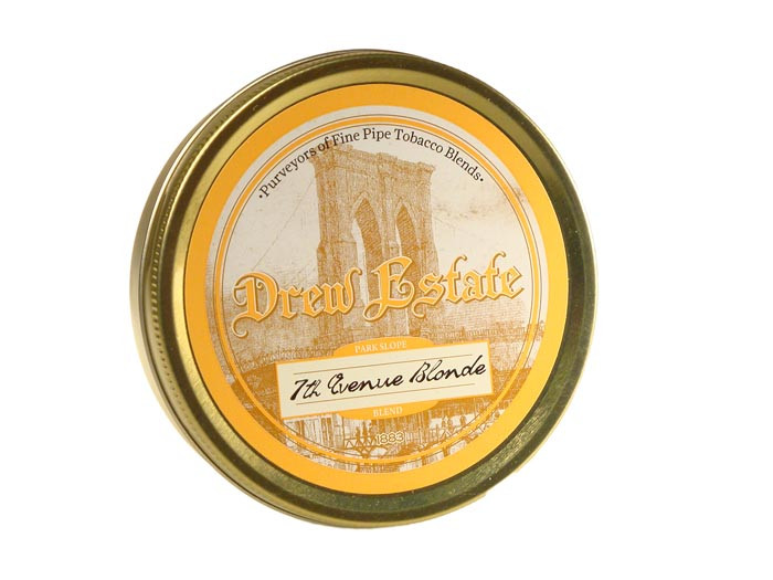 Drew Estate Pipe Tobacco 7th Avenue Blonde 50g Tin - SmokersHaven.com