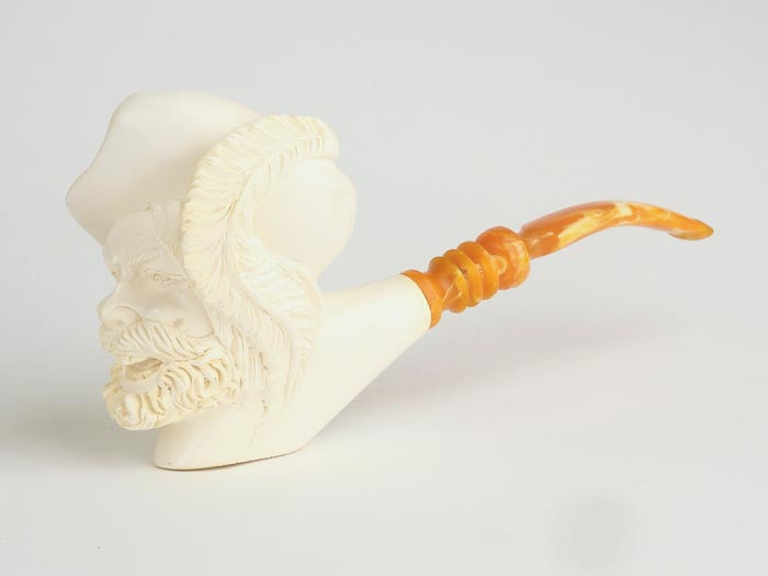 Murat Estate Pipe Muskateer Meerschaum - SmokersHaven.com