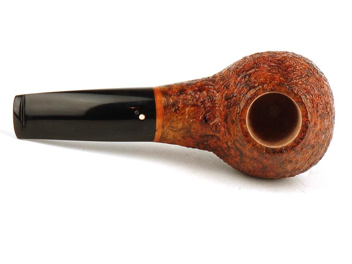 Luciano Pipe Star Grade Sandblast FH Hawkbill Nosewarmer - SmokersHaven.com