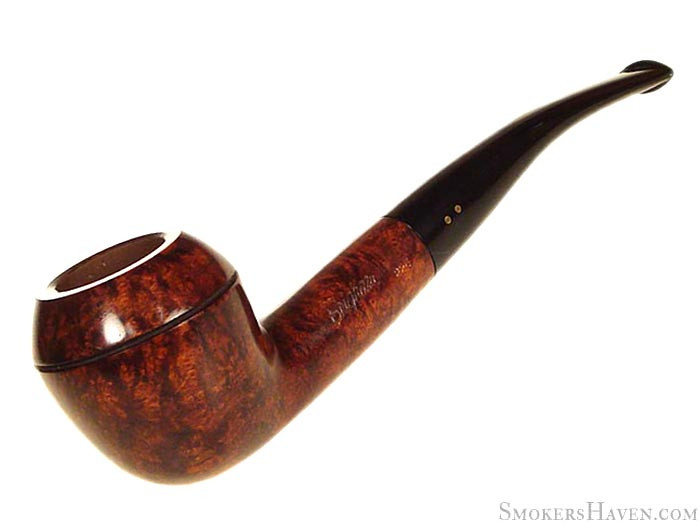 Brigham Pipe Algonquin Bent Rhodesian 25 - SmokersHaven.com