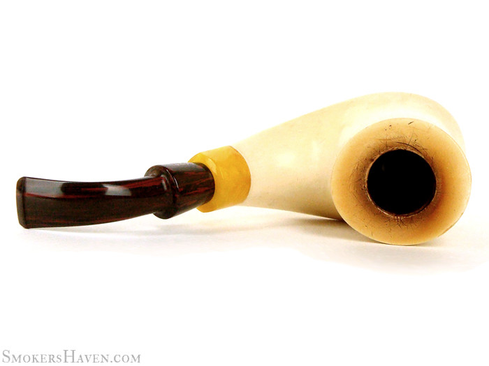 F. Baki Meerschaum Estate Pipe Cradled Freehand - SmokersHaven.com