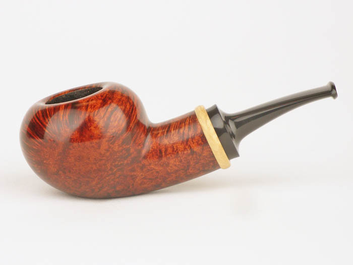 Yeti Pipe by Micah Cryder Smooth Tomato w/ Box Eldar Burl Ring ...