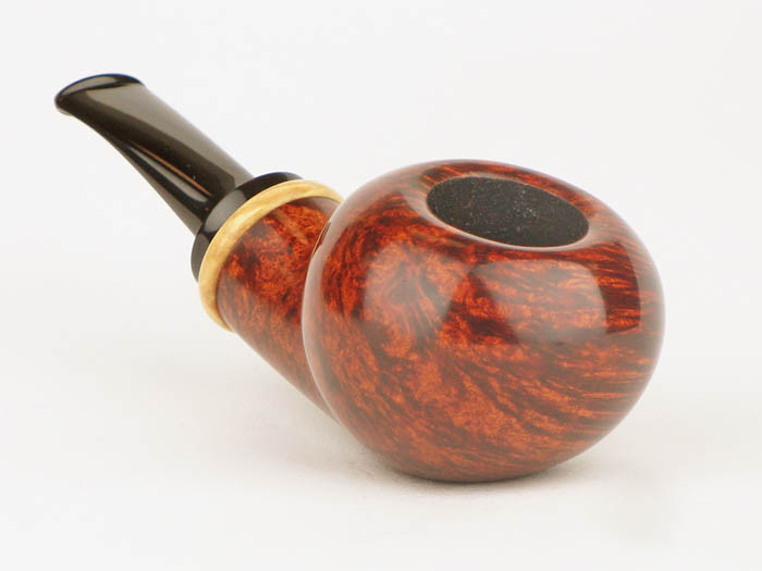 Yeti Pipe by Micah Cryder Smooth Tomato w/ Box Eldar Burl Ring ...