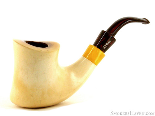 F. Baki Meerschaum Estate Pipe Cradled Freehand - SmokersHaven.com