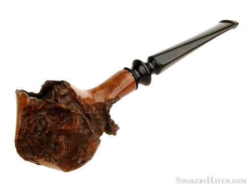 Micoli Estate Pipe Partial Carve Freehand - SmokersHaven.com