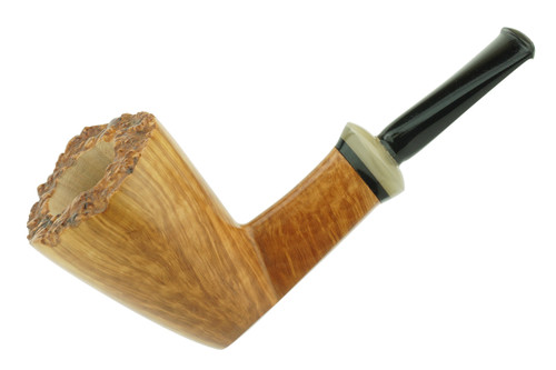 Gheppo Pipe Smooth Dublin w/ Plateaux - SmokersHaven.com