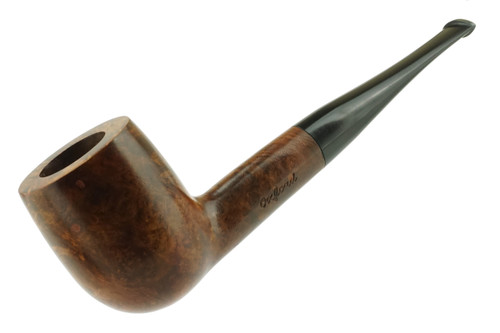 English Estate Pipe Oxford Smooth Billiard 201 Unsmoked - SmokersHaven.com