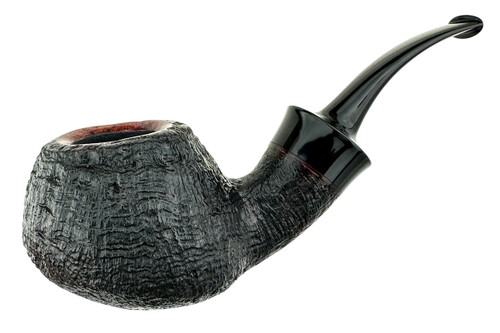 Nate King Pipe XL Blast Bent Brandy 1047-25 N14519 - SmokersHaven.com