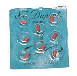 Dupont Lighter Flints Red 8 ct. - SmokersHaven.com