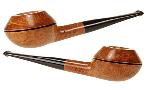 Luciano Pipe Smooth Bullcap - SmokersHaven.com