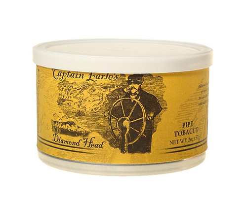 Captain Earle's Pipe Tobacco Diamond Head 2 oz can - SmokersHaven.com