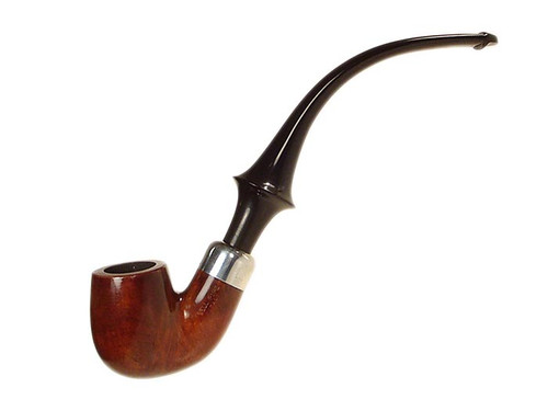 Well Pipe Estate Pipe Long Stem Bent Billiard - SmokersHaven.com