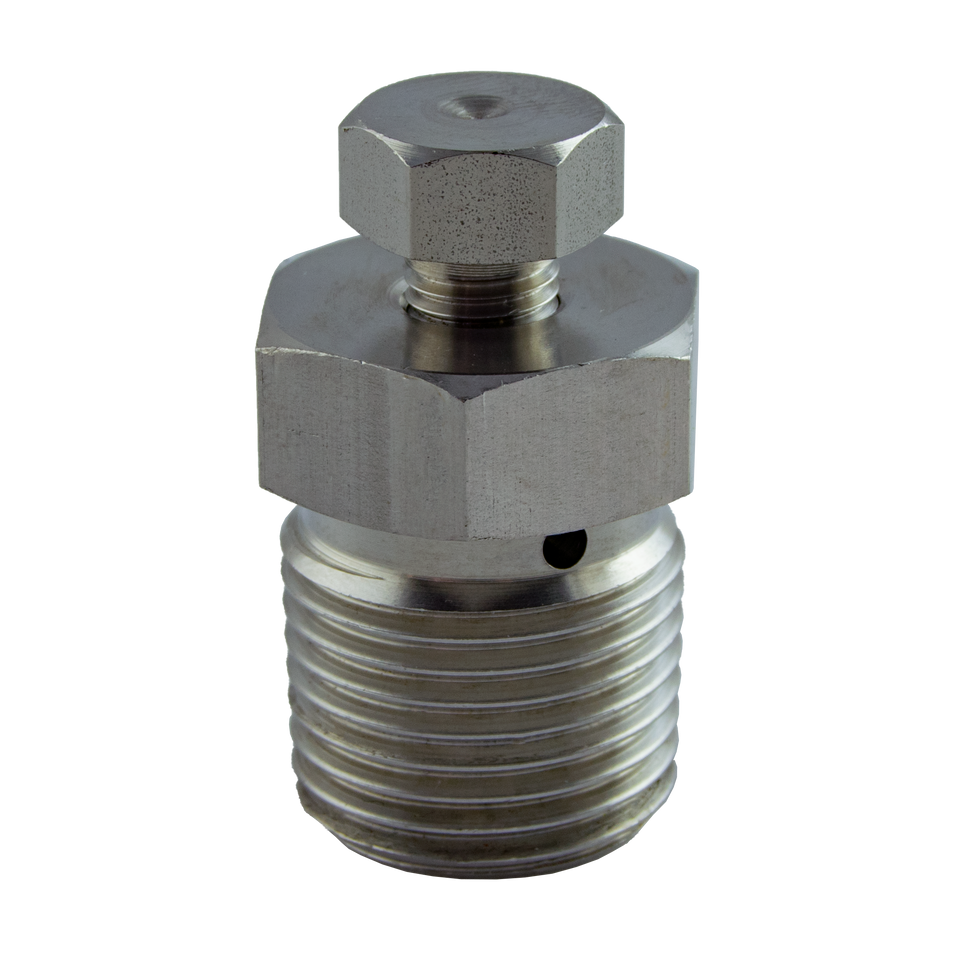 Superlok Stainless Steel NPT Bleed Plug | ValvesAndFittings.Com