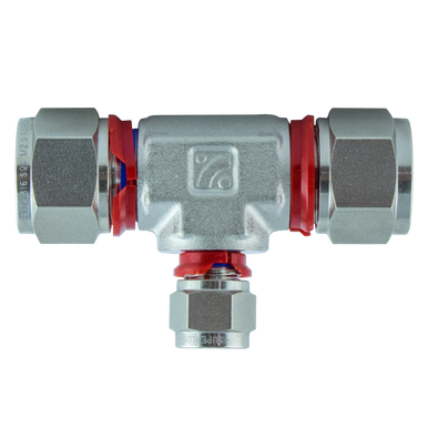 Superlok Reducing Tube Union Tee | ValvesAndFittings.Com