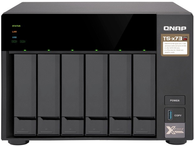 QNAP TS-673A-8G | Storageisland.nl
