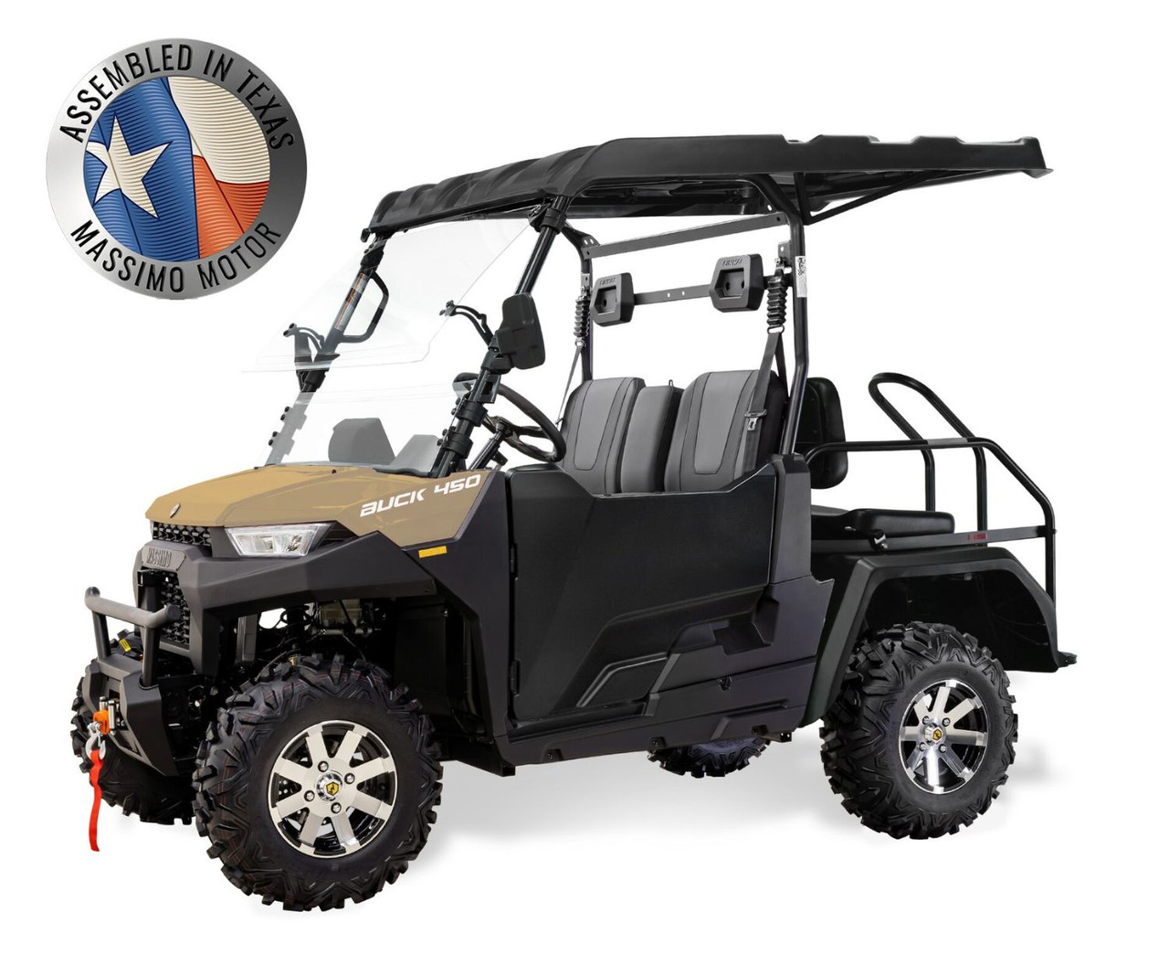 Buy The New Massimo Buck 450X Golf UTV, Available for online sale.
