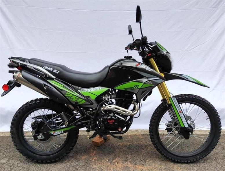 Buy New Hawk Dlx 250Cc Dot Bike Hawk Deluxe Model - Txpowersports.com
