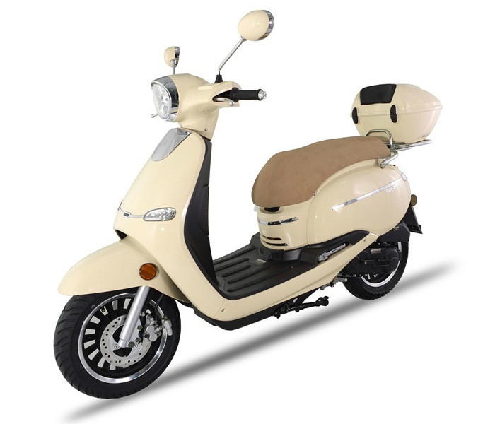 Buy BMS Solano 50 Gas Scooter, Electric/Kick at - TXPowersports.com