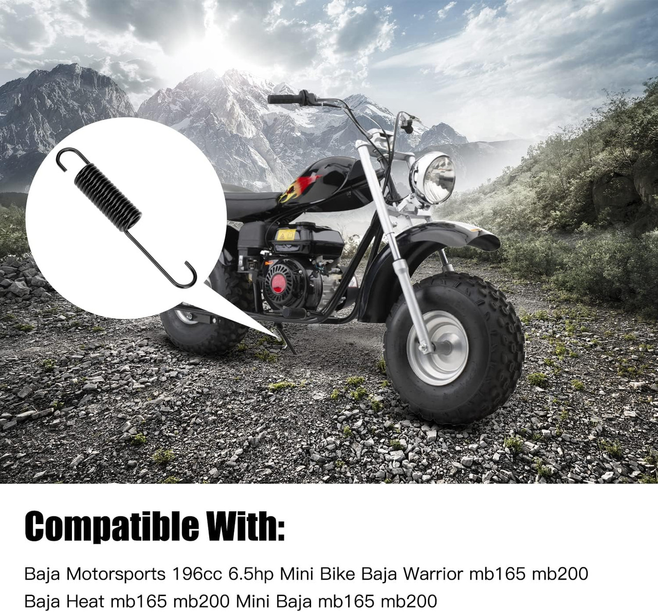 Mini Bike Kickstand Spring For Sale | Txpowersports