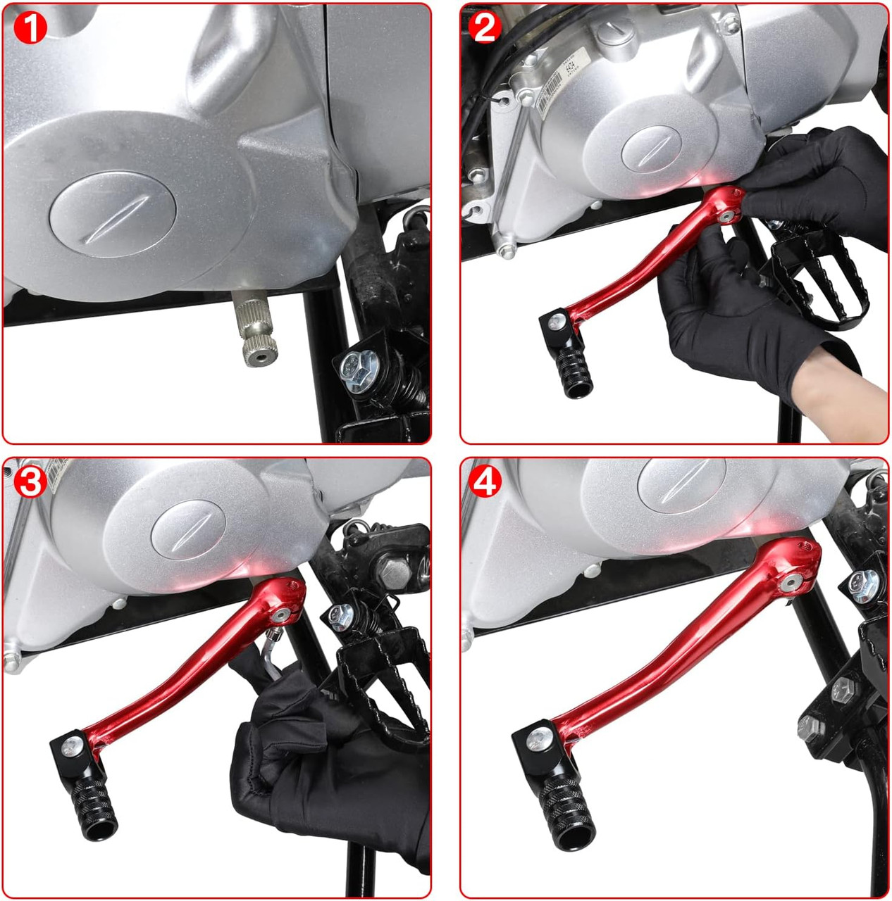 Dirt Bike Gear Shifter Lever for 50cc-150cc - Compatible with SSR, Taotao, Apollo, and More