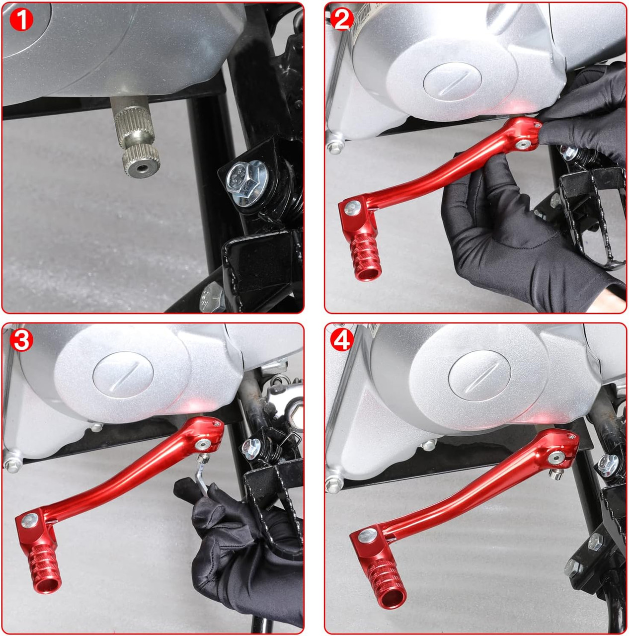 Dirt Bike Gear Shifter Lever for 50cc-150cc - Compatible with SSR, Taotao, Apollo, and More